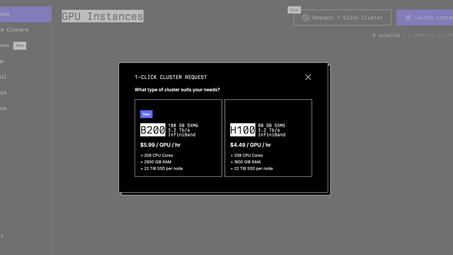 Be First, Scale Fast - NVIDIA Blackwell GPU Clusters Now Live on Lambda