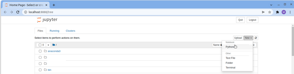 Setting up environments: Anaconda