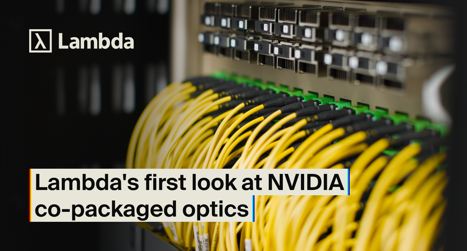 Unbox one of NVIDIA's first co-packaged optics switches with us. See ...